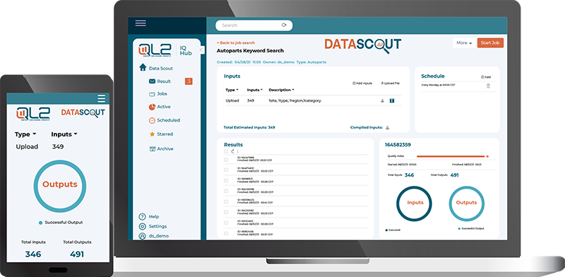 Quality Automated Data Acquisition Tool | Data Scout | QL2